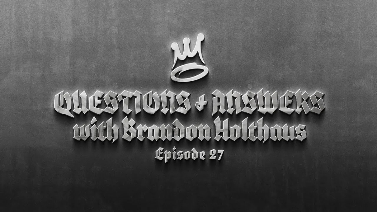 PASTOR BRANDON HOLTHAUS – QUESTIONS AND ANSWERS – The End Of America ...